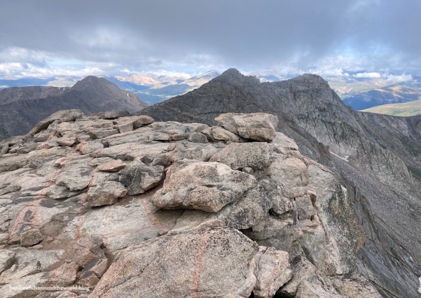 Colorado 14er #3: Mount Blue Sky – Handstands Around the World