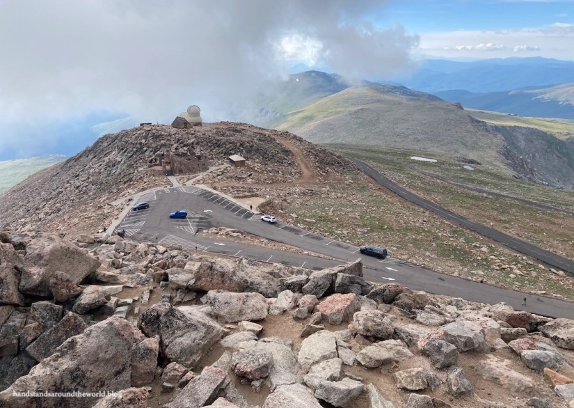 Colorado 14er #3: Mount Blue Sky – Handstands Around the World